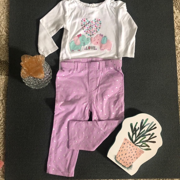 Garanimals | Matching Sets | Garaniamals 2 Pc Set W Elephants | Poshmark